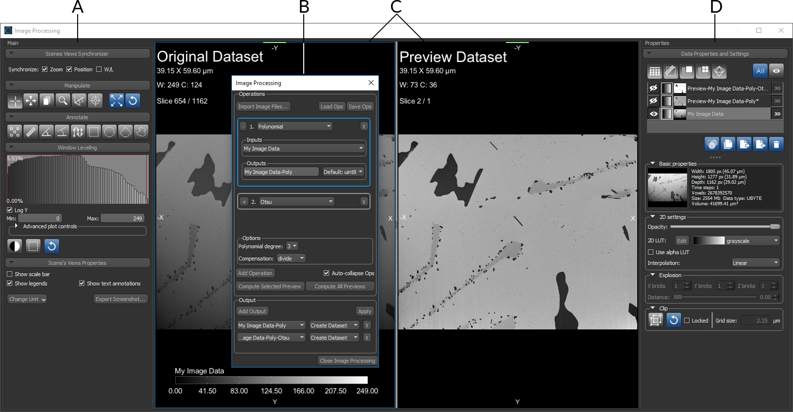 Image Processing Window