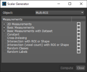 Generating Scalar Values