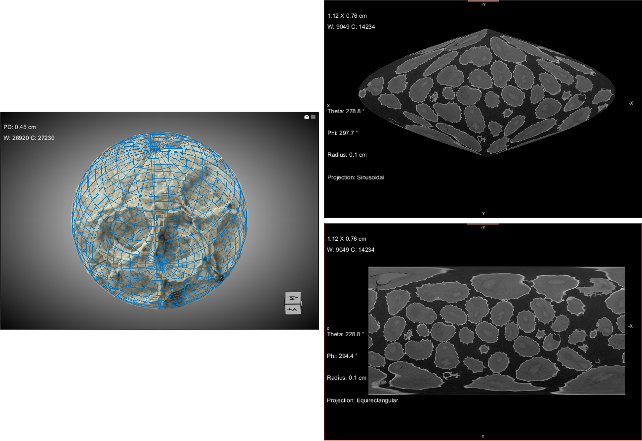About Non-Planar Views