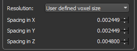 Settings for Stitching 3D Images