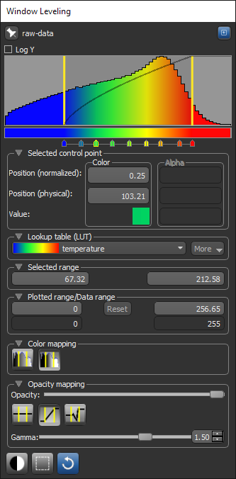 Window Leveling Panel