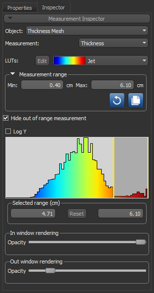Evaluating Meshes with the Measurement Inspector